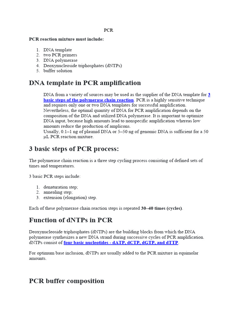 Furstweek - Lecture Notes | PDF | Primer (Molecular Biology ...