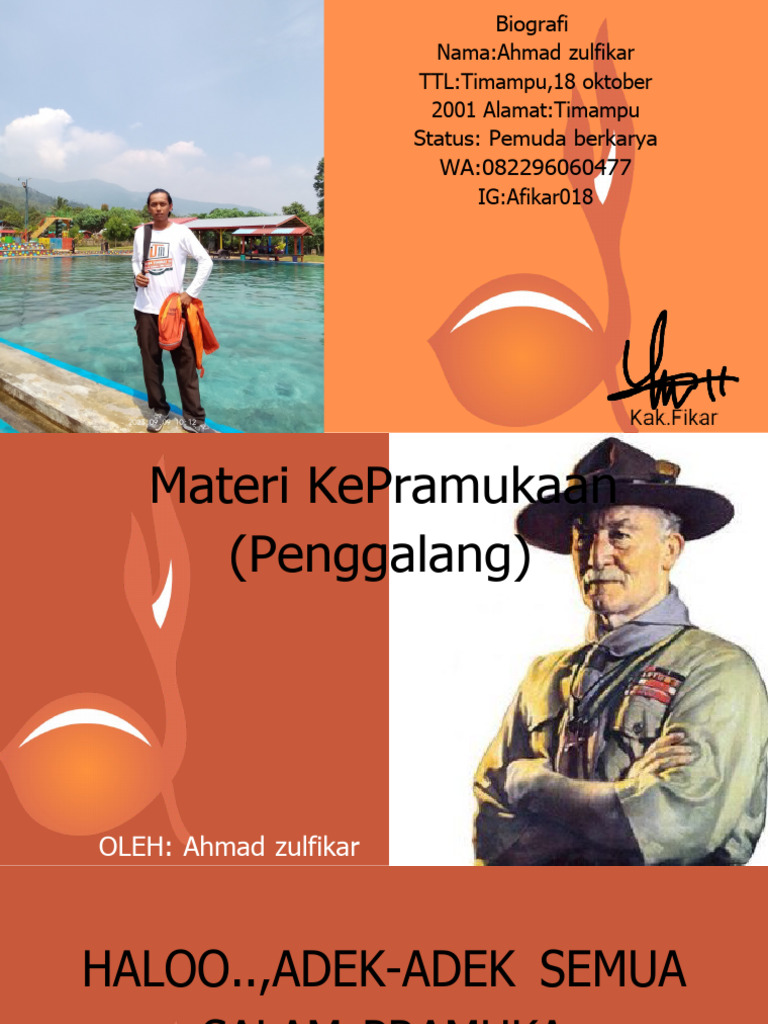 Materi Kepramukaan AHMAD ZULFIKAR | PDF Materi Kepramukaan AHMAD ZULFIKAR | PDF