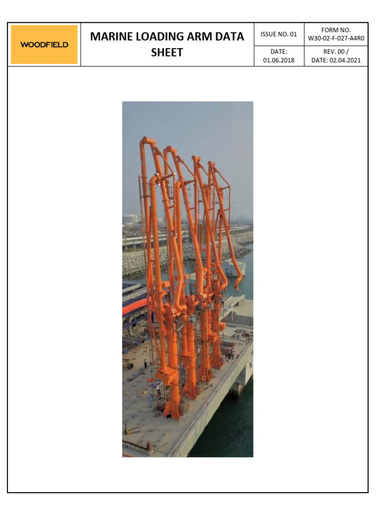 Marine Loading Arm Specifications | PDF | Viscosity