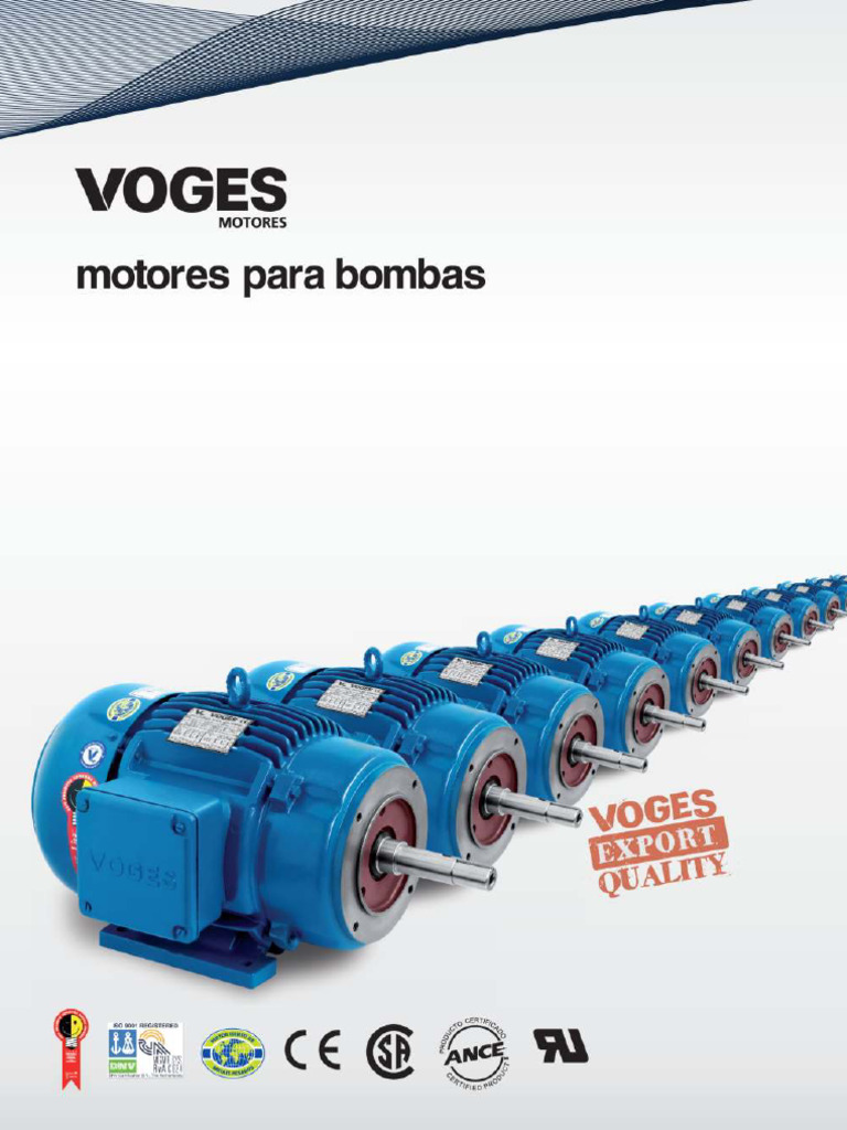 Motor Voges Bomba | PDF