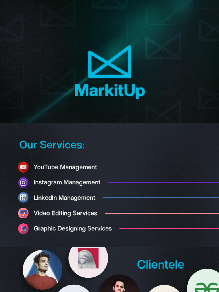 MarkitUp Pitch | PDF