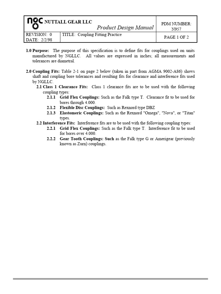 PDM N957-Coupling Fitting Practice | PDF | Engineering Tolerance | Mechanical Engineering