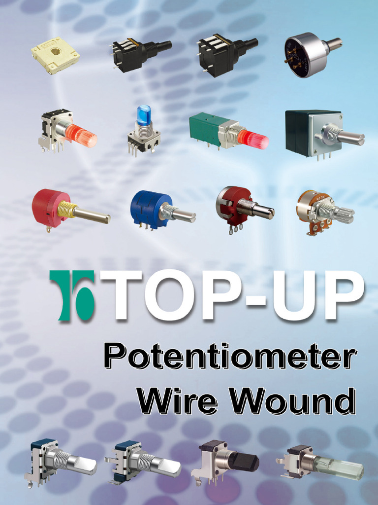 Potentiometer Catalogue v5.2 | PDF | Electrical Resistance And ...