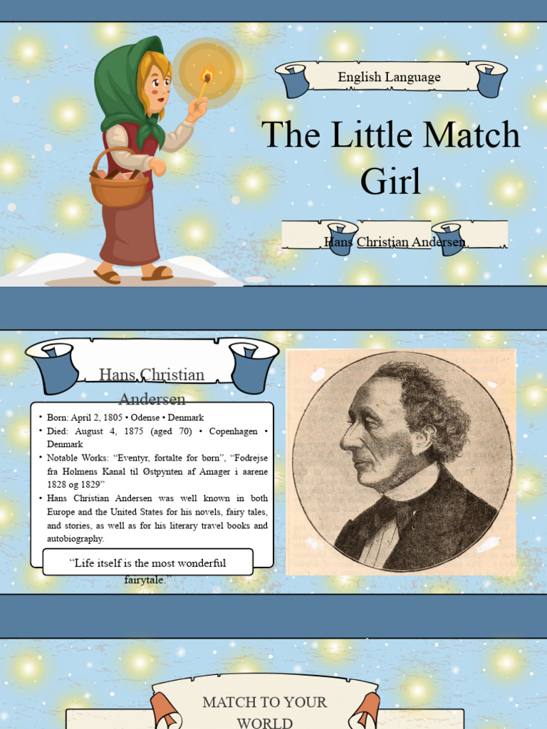 L1 TheLittleMatchGirl | PDF | Hans Christian Andersen