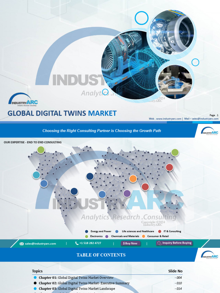 Digital Twins Market (2022-2027) - Sample Extract | PDF | Internet Of ...
