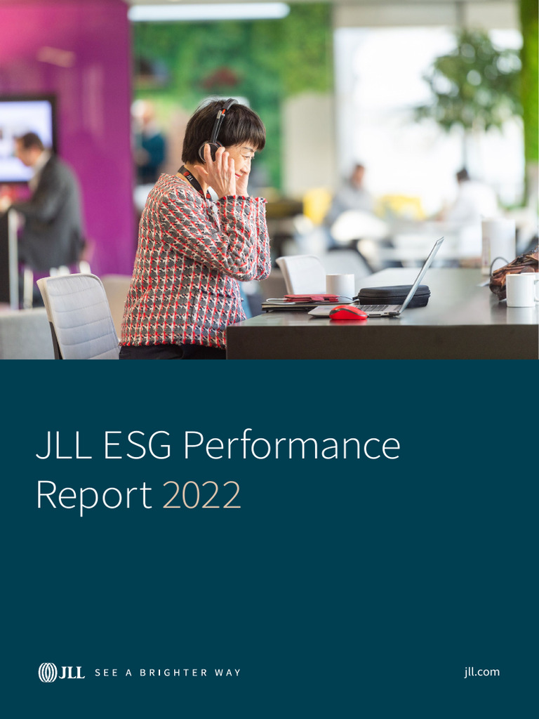 JLL Esg Performance Report 2022 | PDF | Sustainability | Climate Change ...