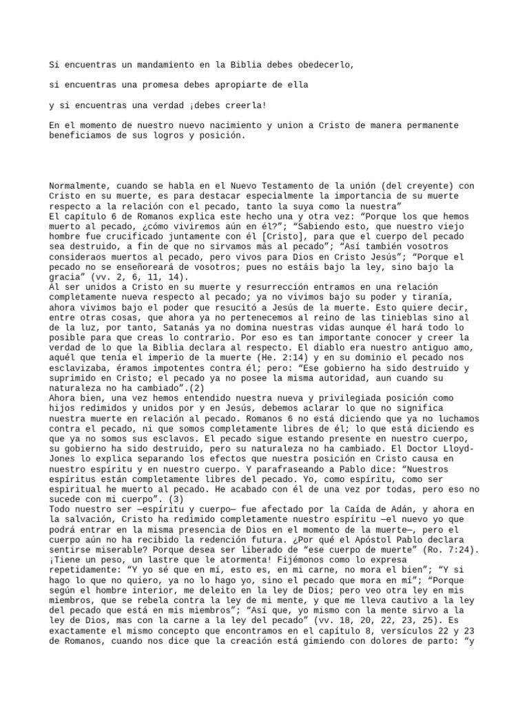 texto 107 | PDF | Pecado | Cristo (título)