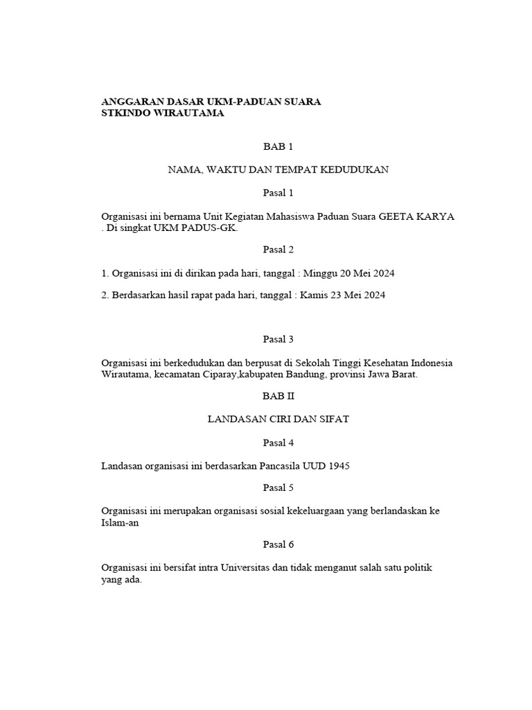 Ad Art Ukm Padus | PDF