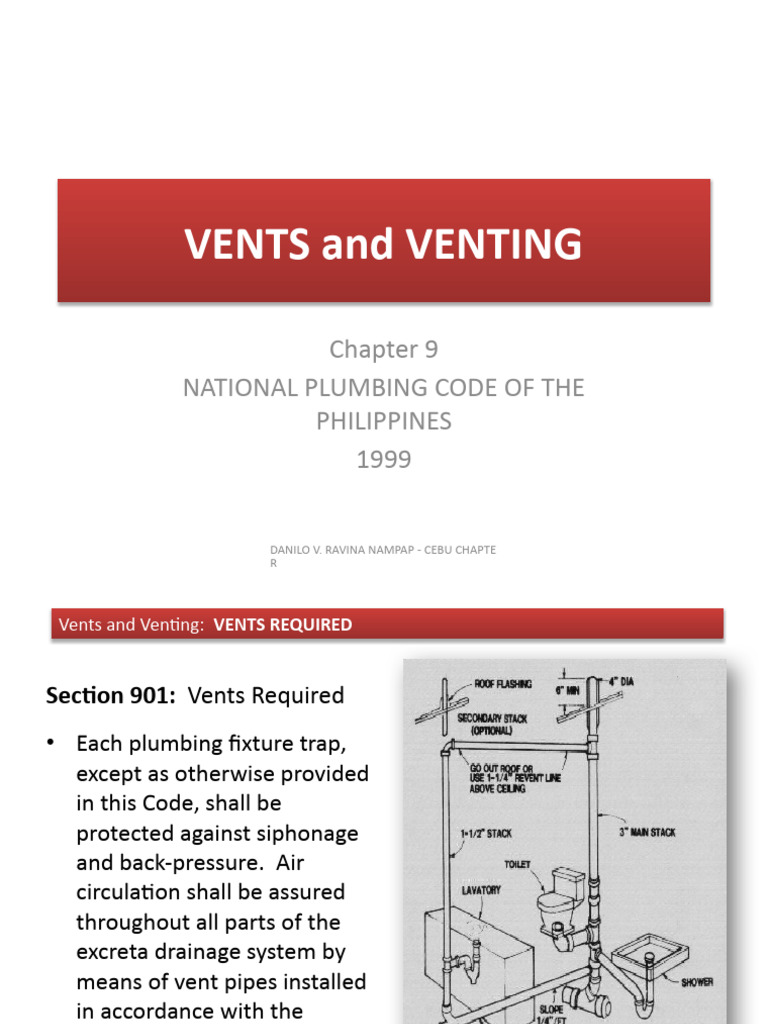 VENTS and VENTING | PDF | Sanitary Sewer | Building Engineering