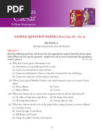 ACT 3 SCENE 2 - Questions and Answers | PDF | Julius Caesar