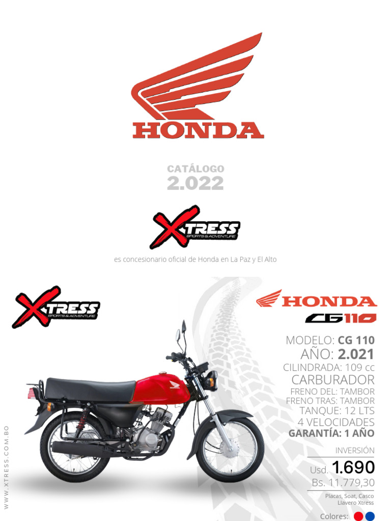 Catálogo Honda | PDF