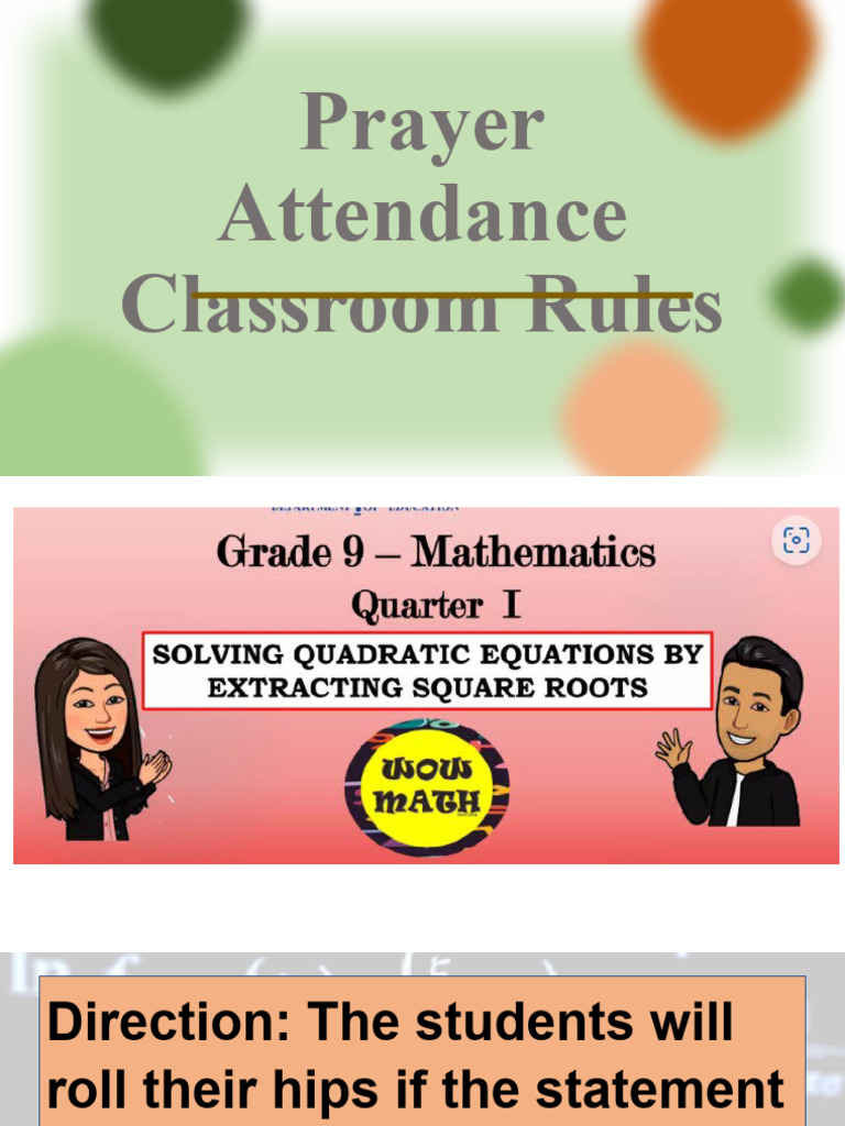 Constructing Square Roots | PDF