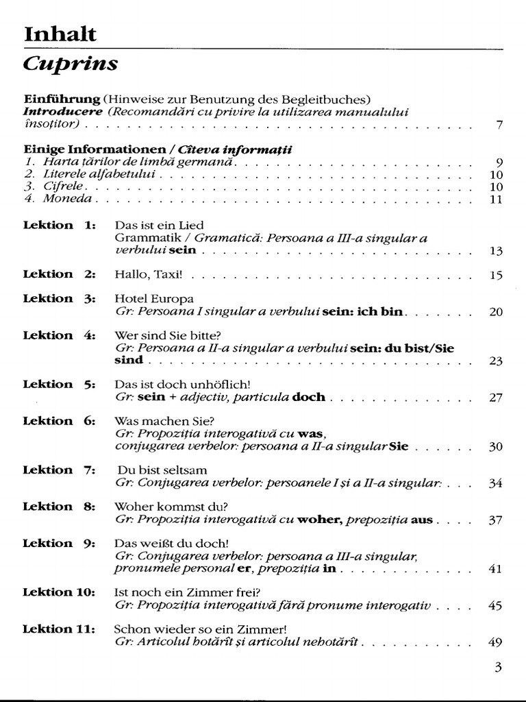 Germana Vol Incepatori | PDF