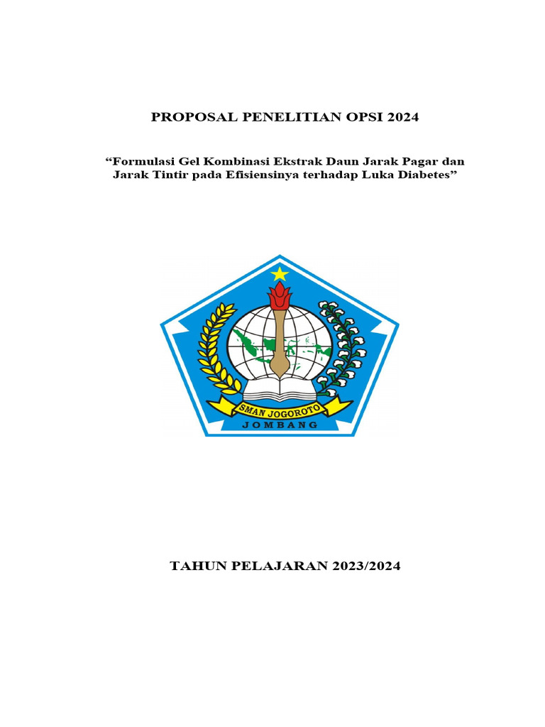 Proposal Opsi 2024 | PDF