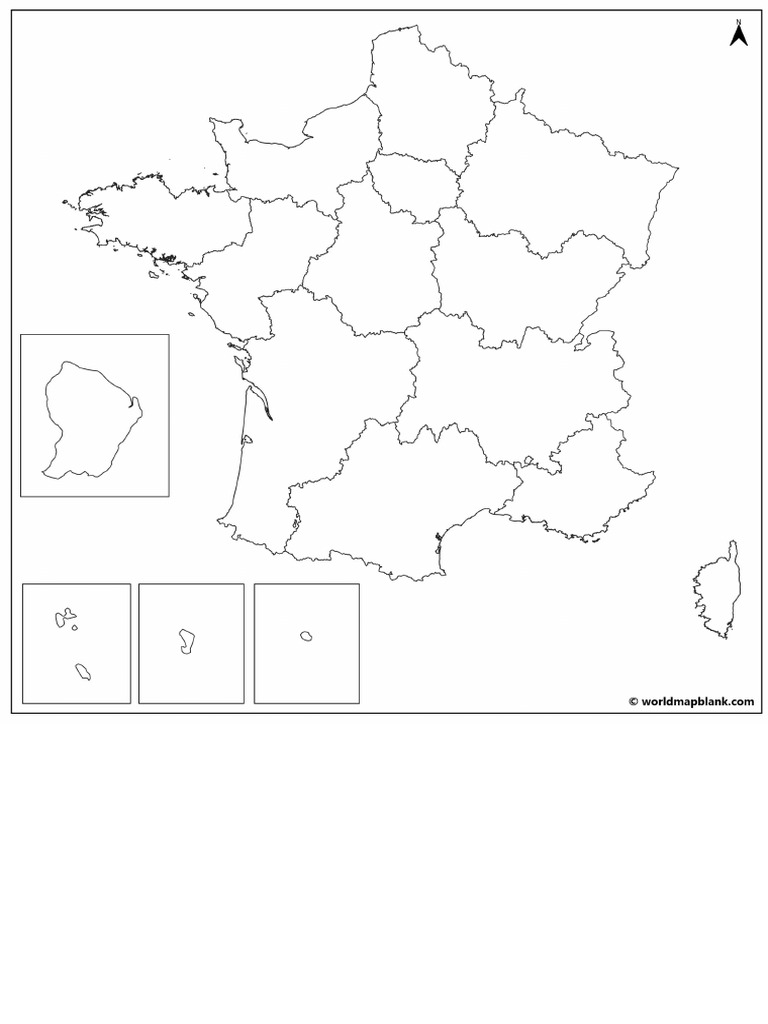 France Political Map | PDF