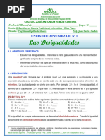 Signos de Desigualdad Matemática | PDF | Desigualdad (Matemáticas ...