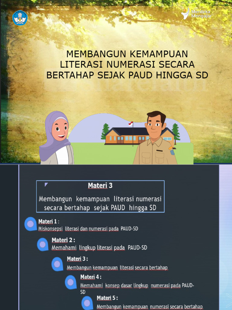 Miskonsepsi Literasi dan Numerasi PAUD-SD | PDF | Kesehatan Holistik
