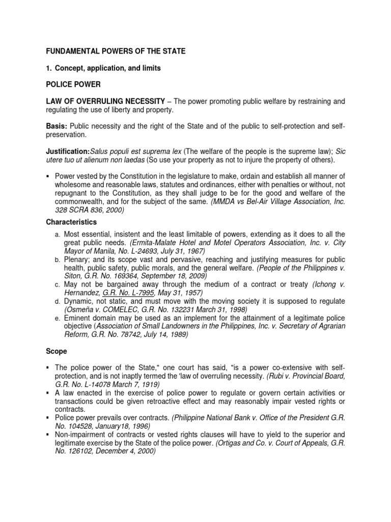 Reviewer in Constitutional Law | PDF | Taxes | Eminent Domain