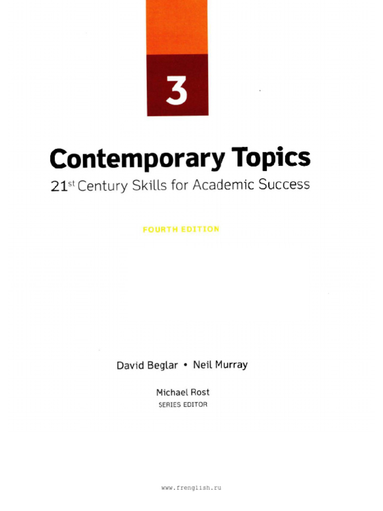 Contemporary Topics 4ed 3 Students Book | PDF