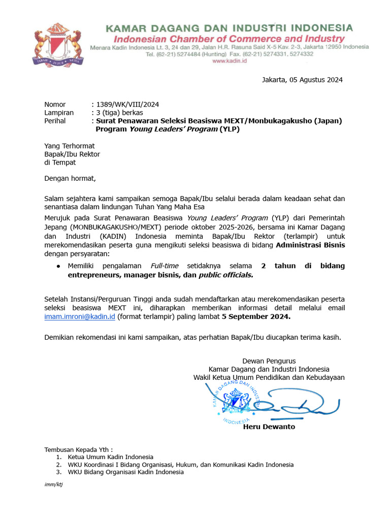 MEXT YLP Scholarship Offer 2025 | PDF | Graduate Record Examinations ...