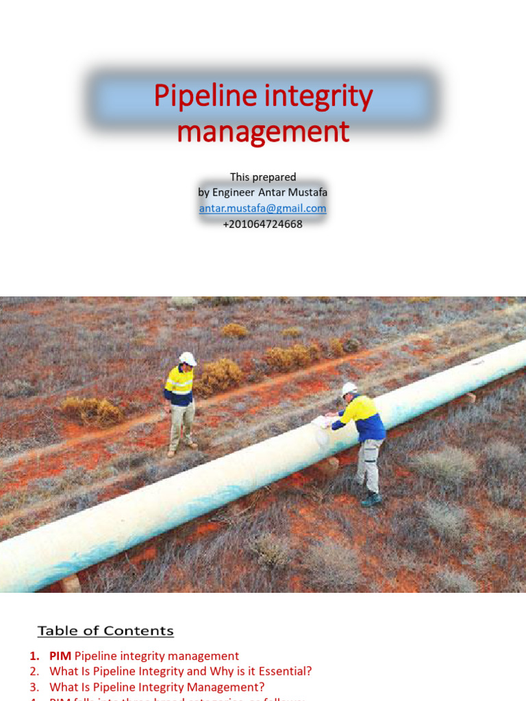 Pipeline Integrity Management | PDF