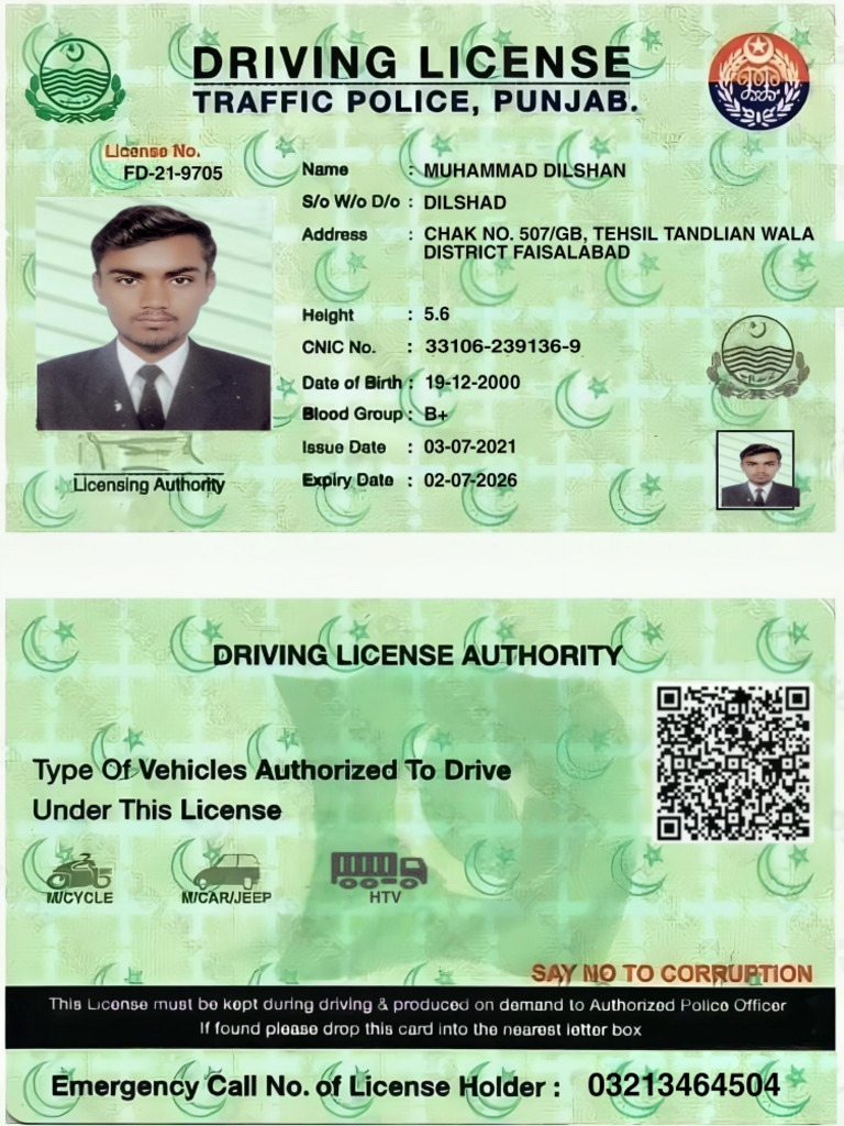 Driving License Renew | PDF