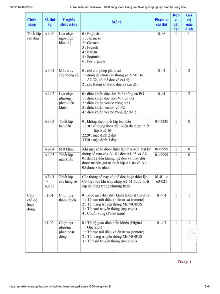 E1000 Tieng Viet | PDF