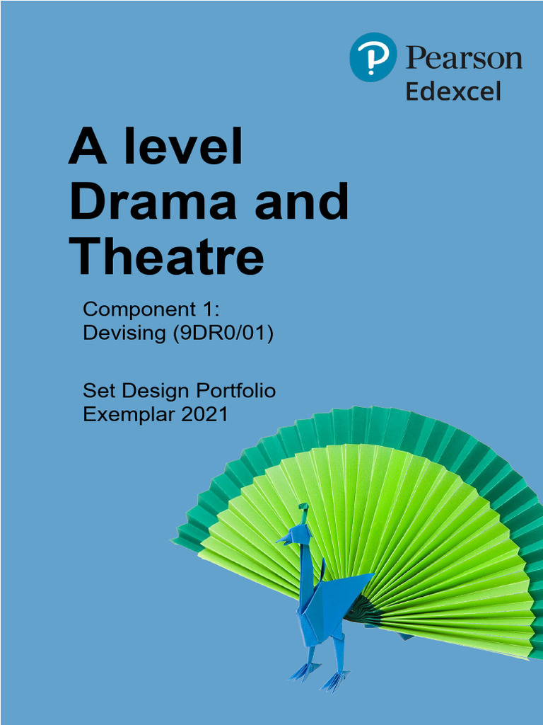 AL Drama & Theatre - C1 - Set Design Portfolio Exemplar 2021 - Issue 1 ...