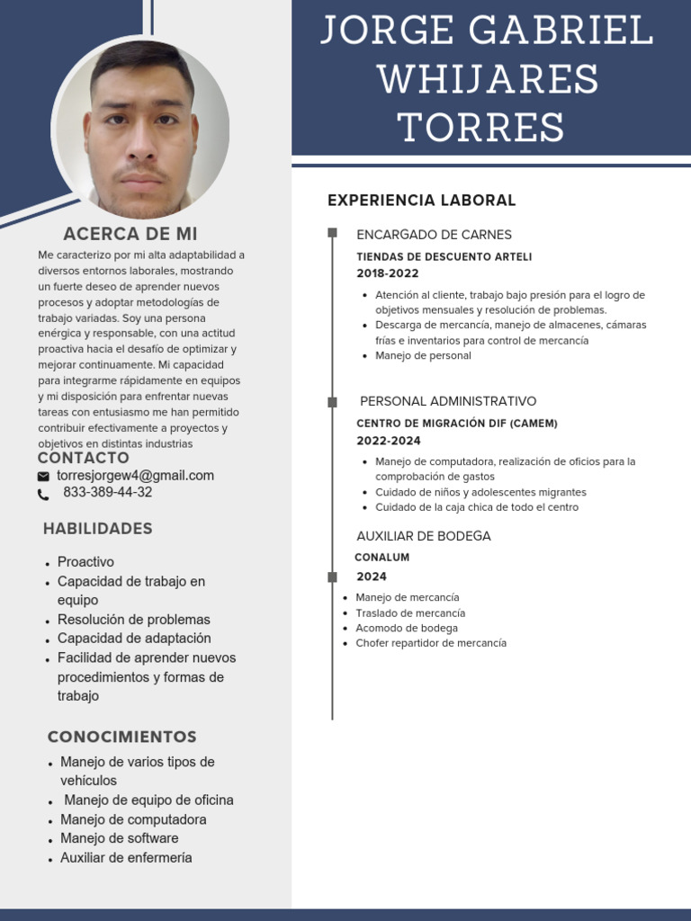 Gabriel CV | PDF | Informática