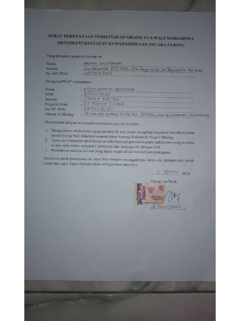 d3tl Kevin Andrian | PDF