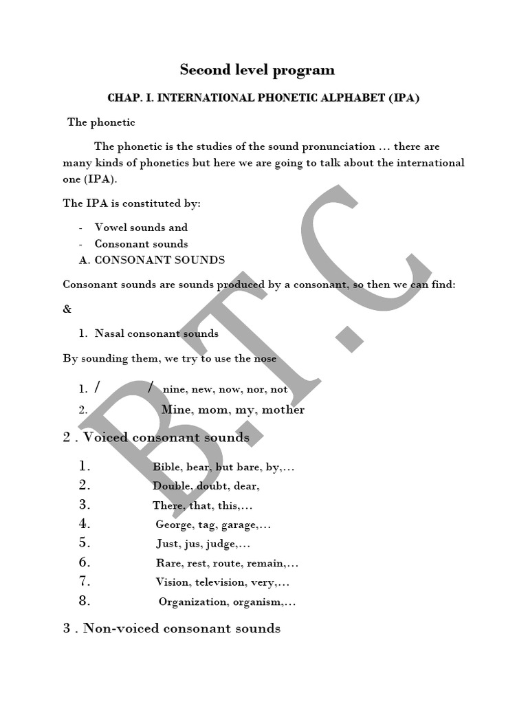 Second Level Program | PDF | Grammatical Tense | Syntax