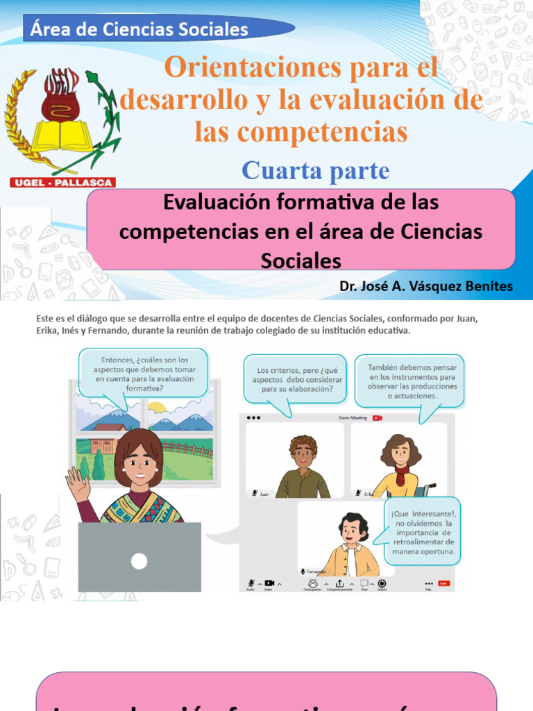 4 - Evaluación Formativa de Las Competencias en CCSS | PDF | Evaluación | Enseñando