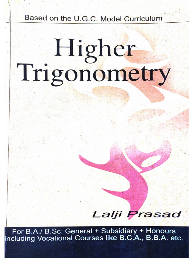 Old Trigonometry Lalji Prasad | PDF