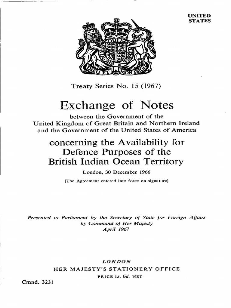 1966 Exchange of Notes US-UK | PDF | Taxes | Jurisdiction