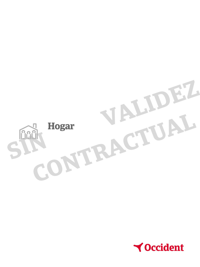 Condicionado Seguro Hogar SANTALUCIA | PDF | Póliza de seguros | Seguro