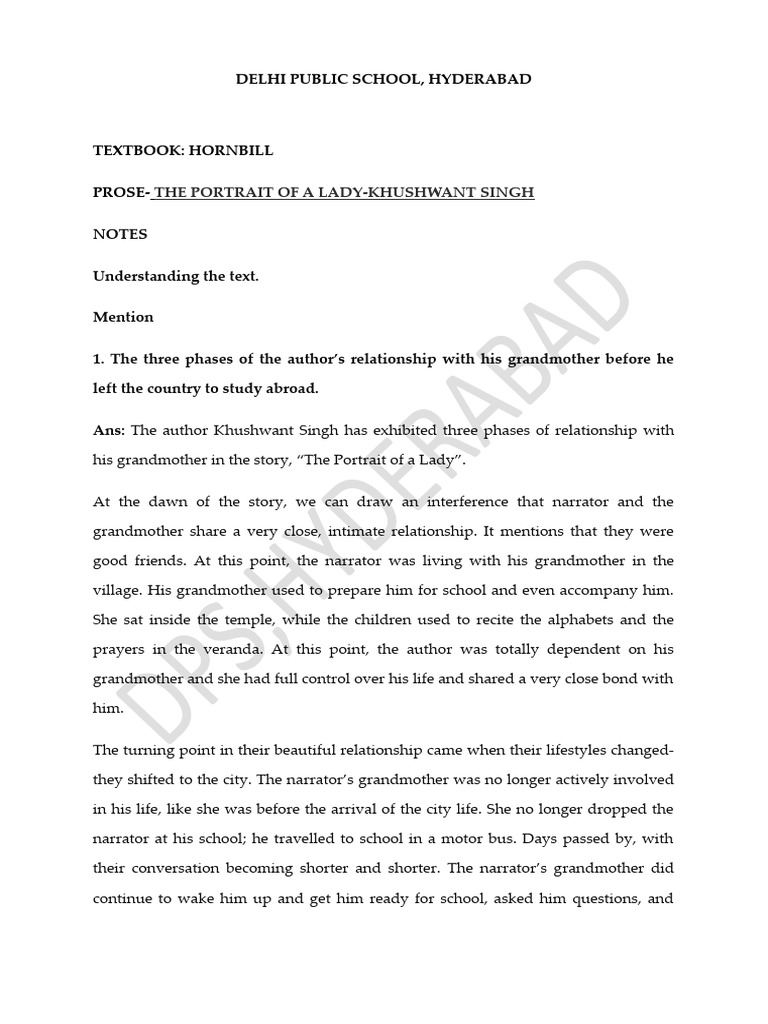 Notes The Portrait of A Lady | PDF | Prayer