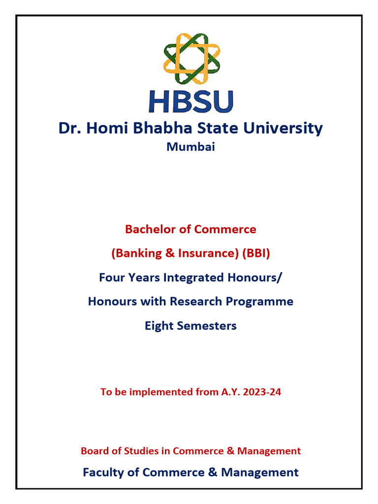 BBI 2nd Year Course Structure Overview | PDF | Banks | World Wide Web