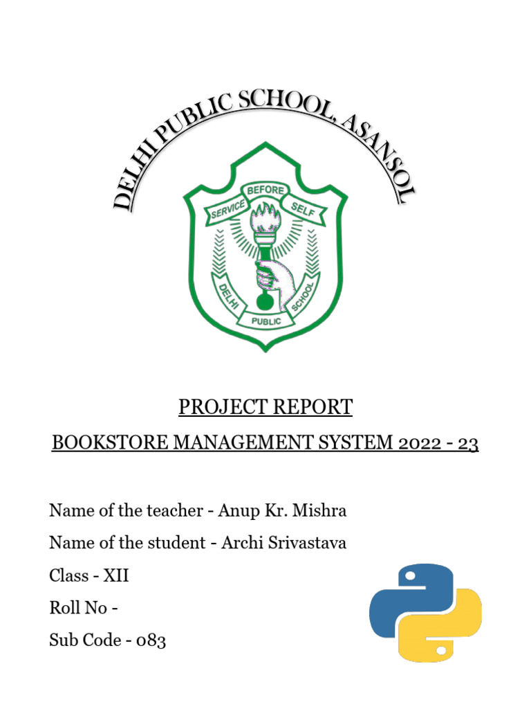 Book Store Management System | PDF | Computer Programming | Software