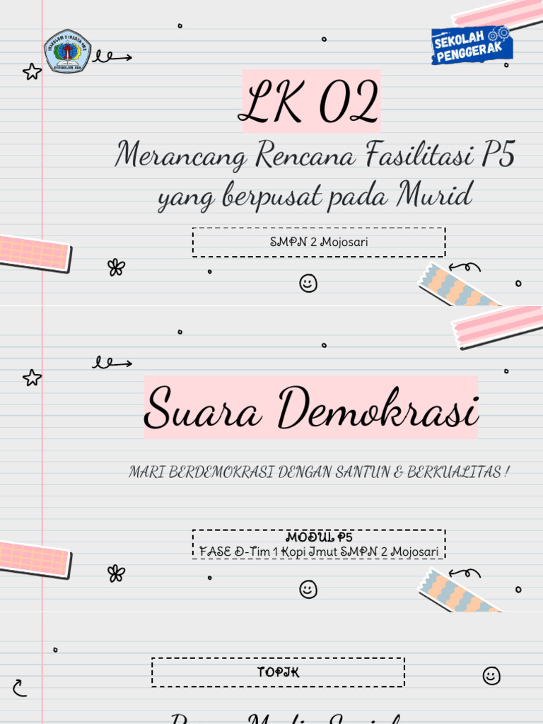 Rencana Fasilitasi P5 | PDF | Sains & Matematika