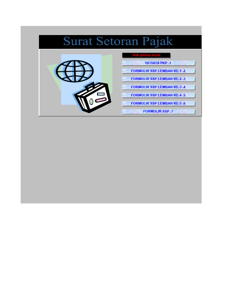 Surat Setoran Pajak SSP TERBARU | PDF