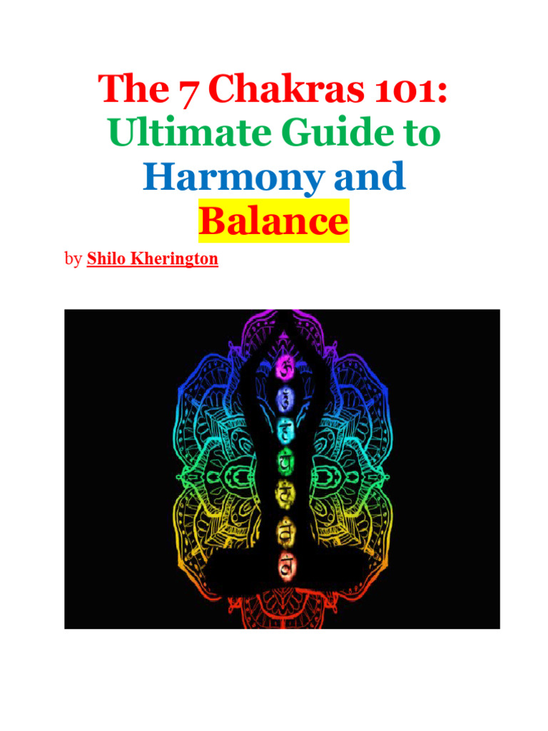 The 7 Chakras 101 | PDF | Chakra | Meditation