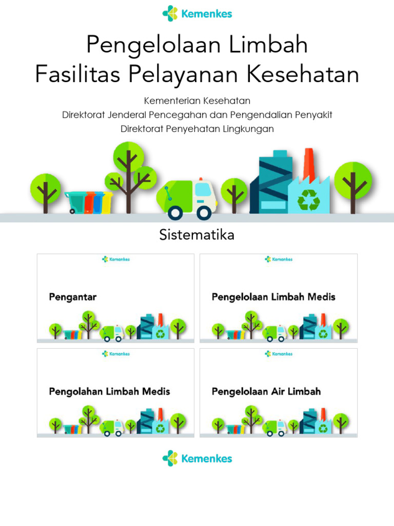 Materi Kebijakan Pengelolaan Limbah Fasyankes 2024 | PDF | Pengembangan ...