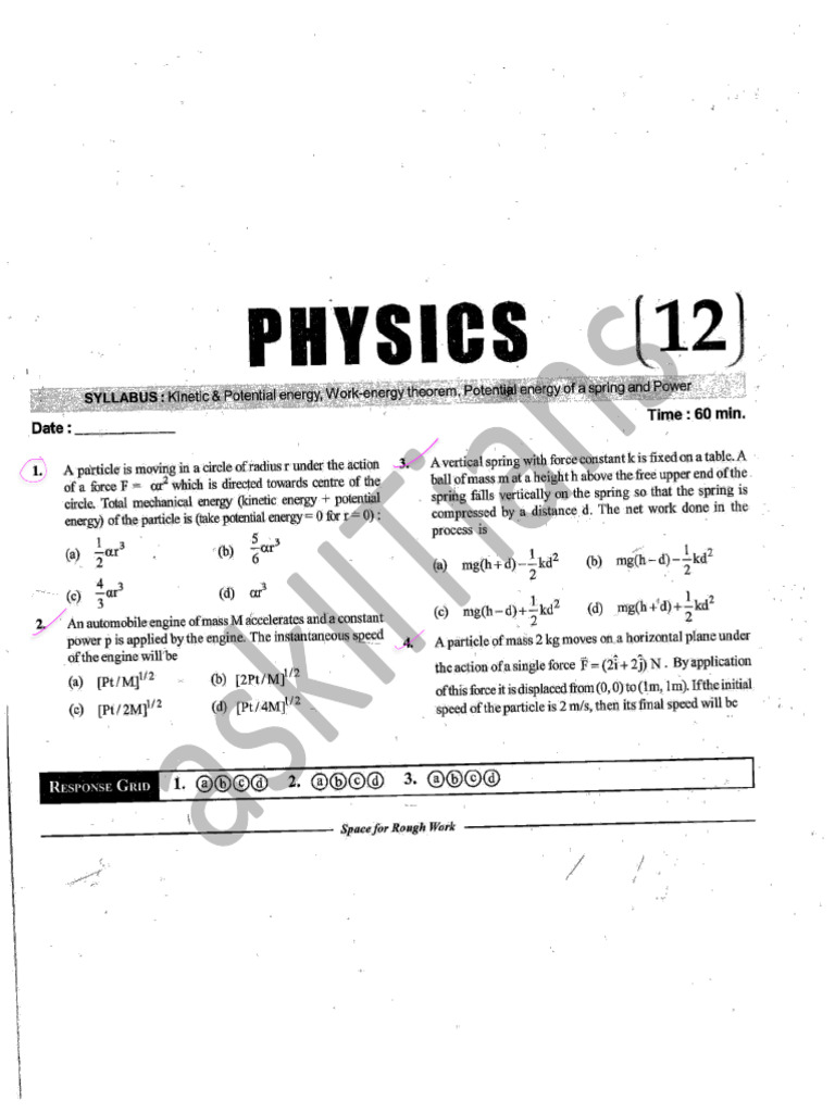 1577762-Dpp 12 Kinetic and Potential Energ | PDF