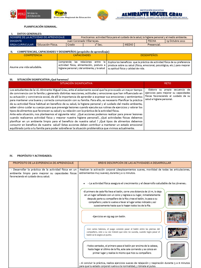 Actividad Ap 1 - 2 Sec | PDF | Evaluación | Aprendizaje