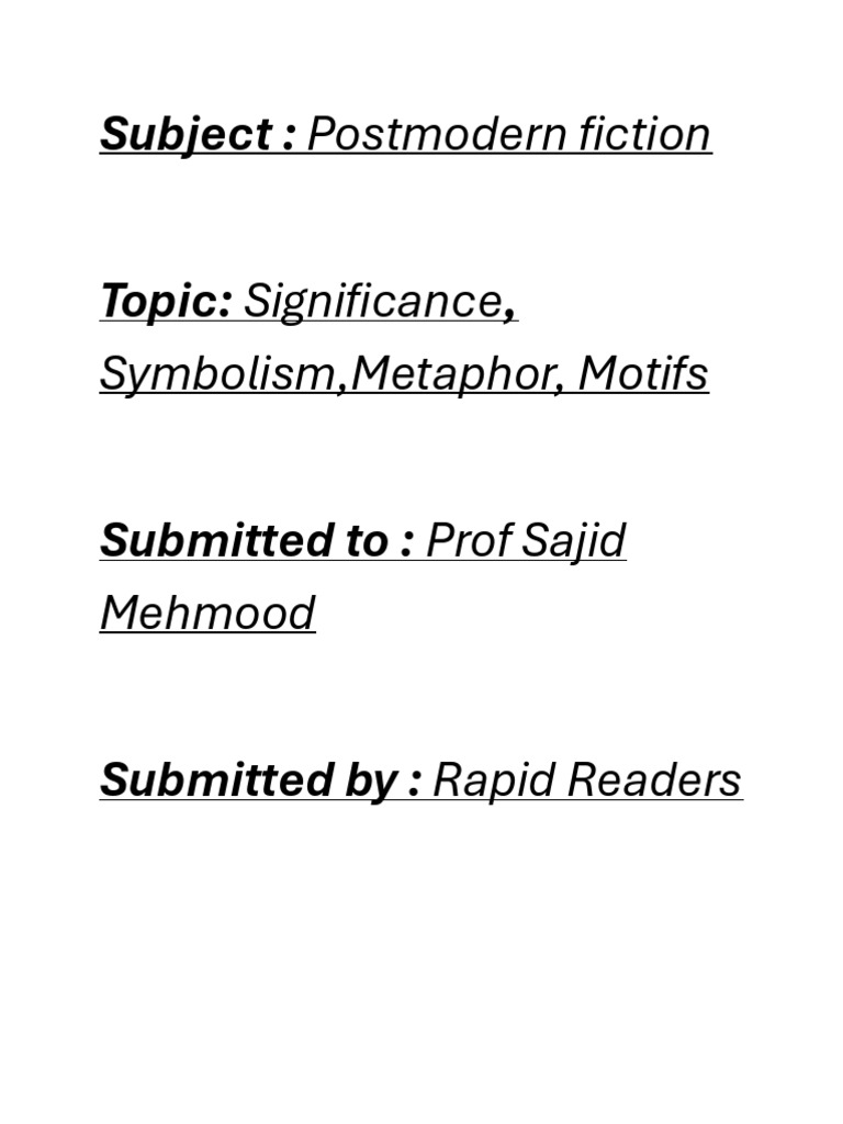 Wa0020. | PDF | Narrative | Symbols