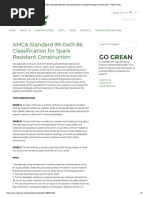AMCA Spark Resistance Guidelines | PDF | Mechanical Engineering | Materials
