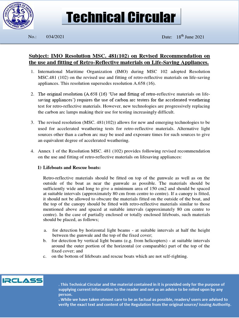 Technical Circular No034 | PDF | Adhesive