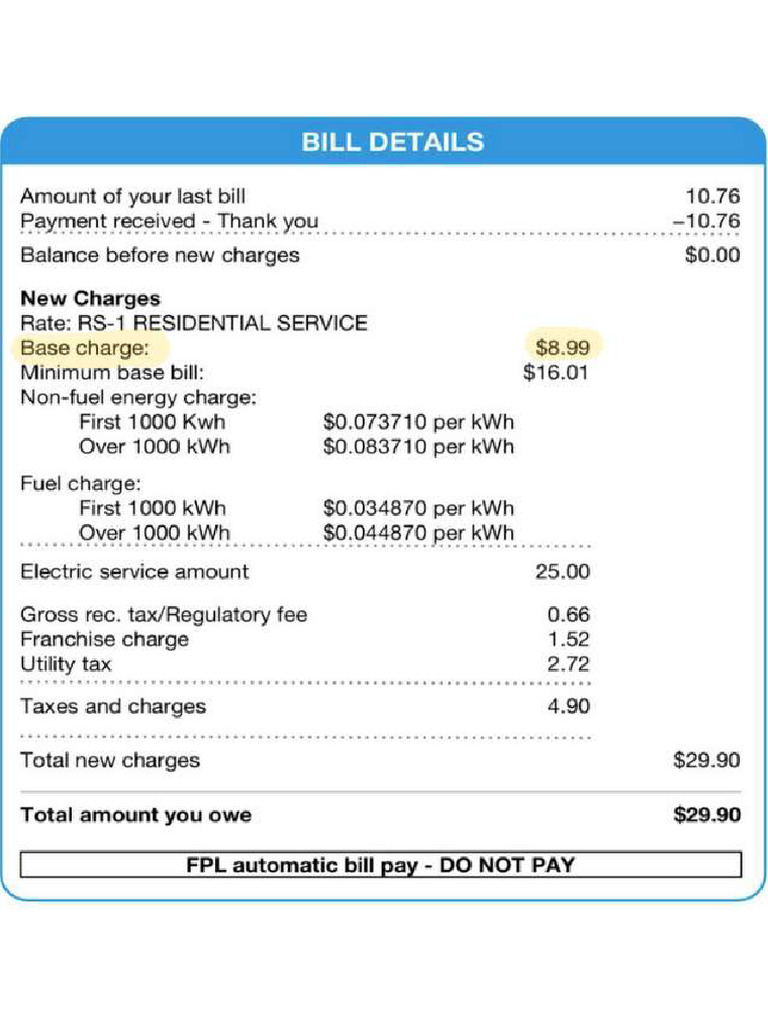 Electric Bill | PDF