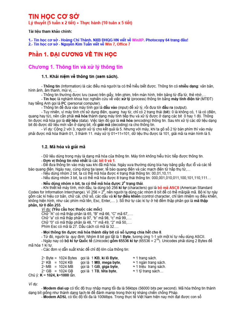 (123doc) - Ly-Thuyet-Tin-Hoc-Co-So | PDF