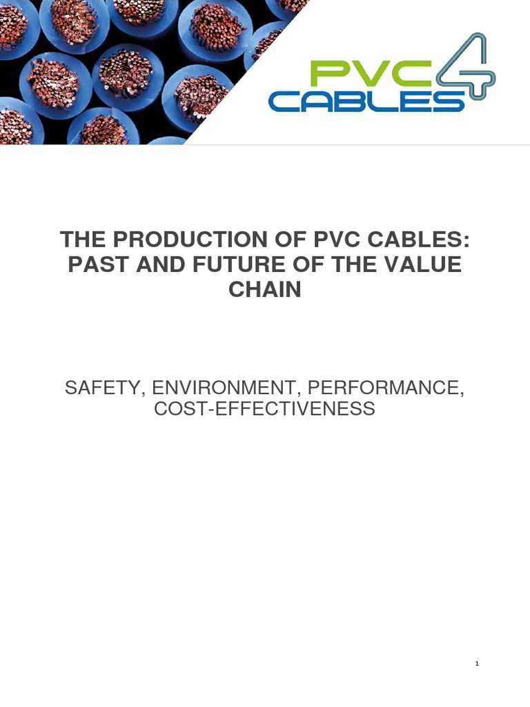 The Production of PVC Cables | PDF | Combustion | Fires